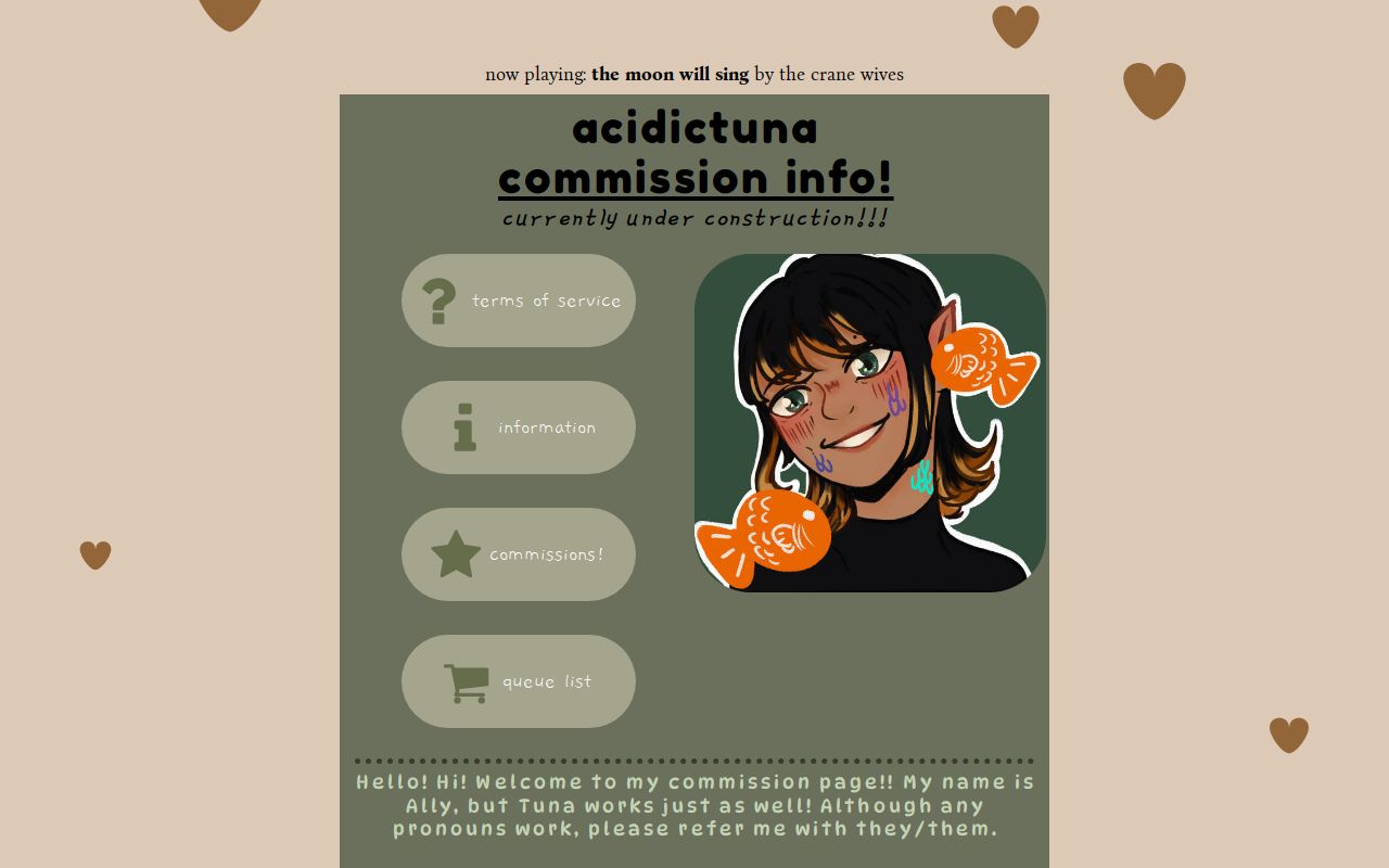 acidictuna comms carrd